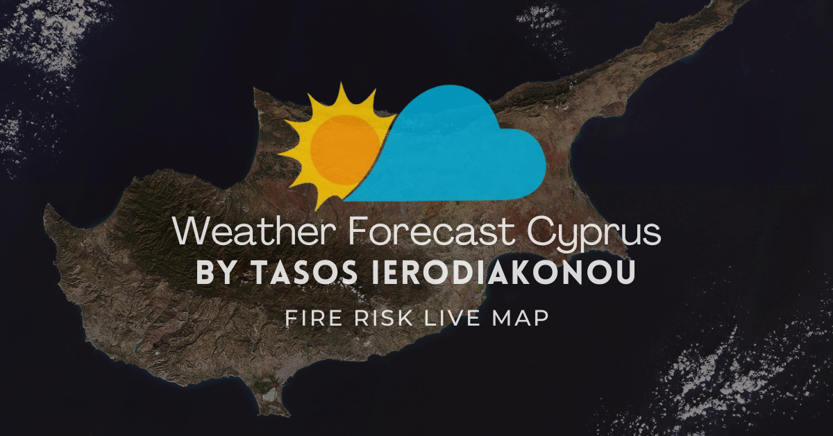 Cyprus Fire Risk Map | by Tasos Ierodiakonou